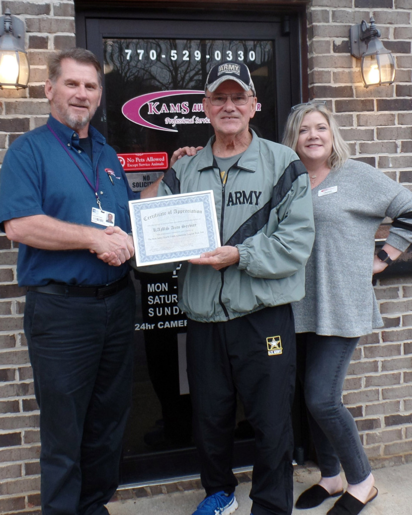 Home Depot and KAMS Auto Sponsor the Post – Ron Asby North Cobb ...